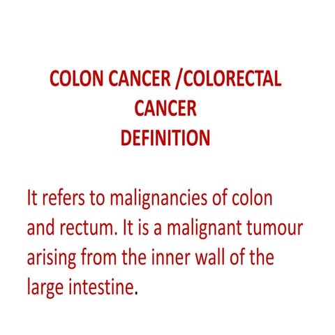 COLON CANCER Loreen.......... PowerPoint.pptx