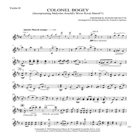 Colonel bogey v.2 | PDF