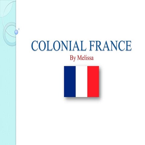 Colonial France | PPT
