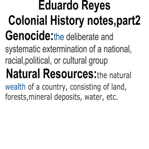 Lesson 17 conquerors and indigenous people | PPTX