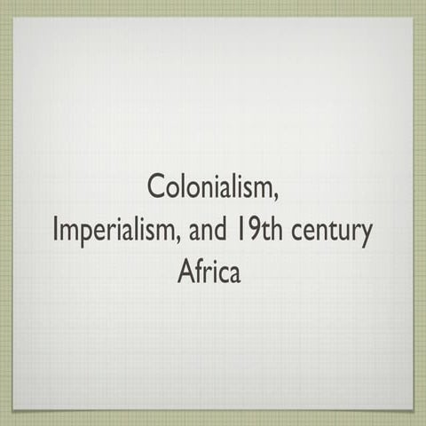 Colonialism11 | PPT