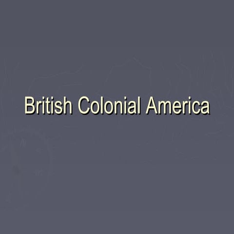 Colonial period | PPT