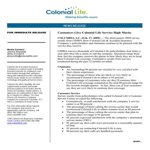 Colonial Life | PPT