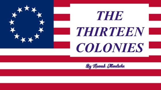 Thirteen colonies | PPT