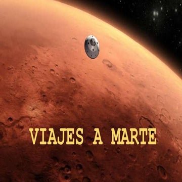 Viajes a Marte | PPTX
