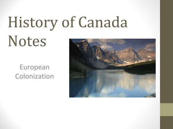New France Roles and Responsibilities | PPT