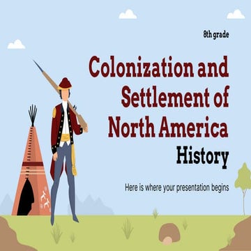 Colonization and Settlement of North America - History - 8th Grade by ...