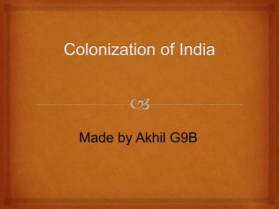 India Under British Rule | PPT | Asia Travel | Travel Locations