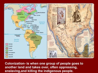 What Was The Impact On Native Americans And | PPT