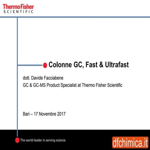 Colonne GC, Fast & Ultrafast | PPT