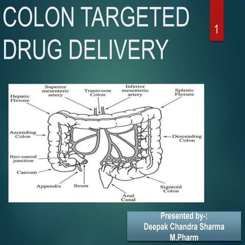 Colon Targeted Drug Delivery Pptx