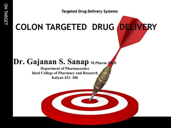 Colon targeted drug delivery | PPT