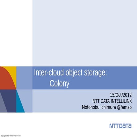 Colony for-openstack-summit | PDF