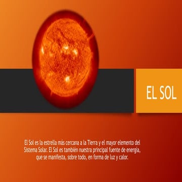 EL SOL presentacion | PPTX
