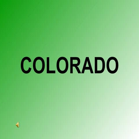 Colorado | PPT