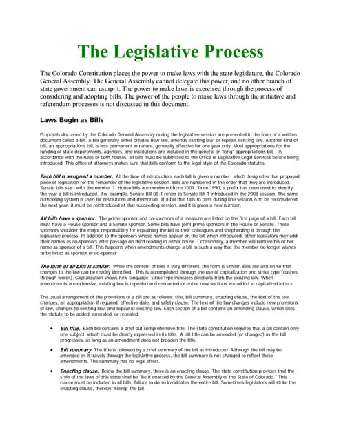 Legislative process | PPT