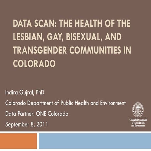 Colorado lgbt data scan final 10 14-11 | PPT