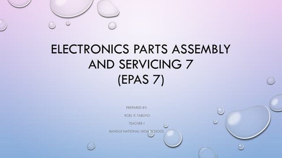 MULTI TESTER PARTS.pptx