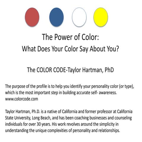 Color Code Guide | PPTX