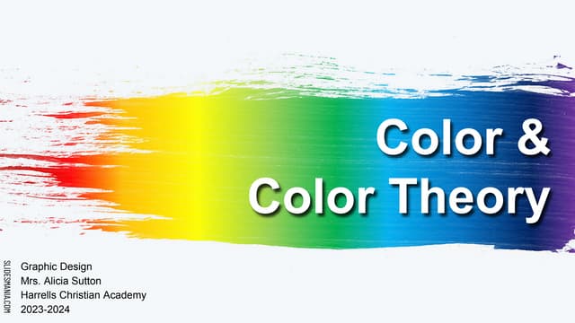 The color wheel | PPT