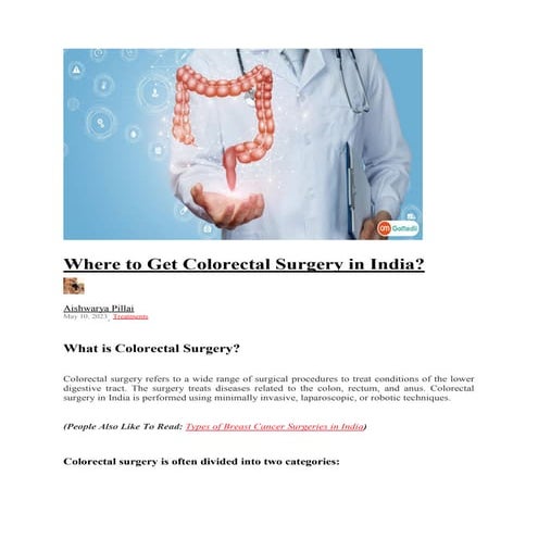 Colorectal rpobotic surgery in India.pptx
