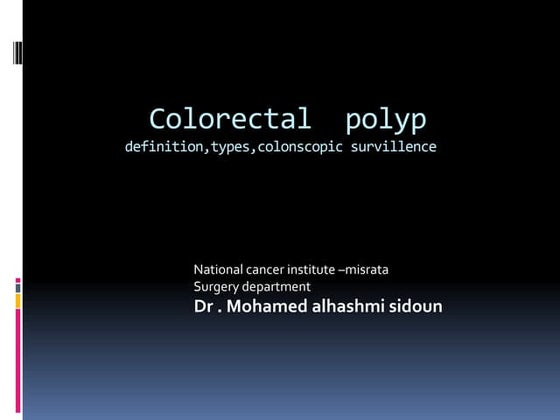 JNET classification of colo rectal polyps | PPT