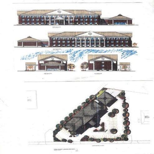 Colored Site Plan With Colored Elevations | PDF