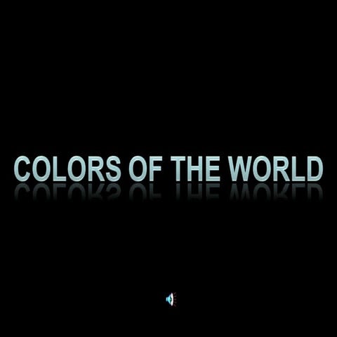 Colores Del Mundo | PPT