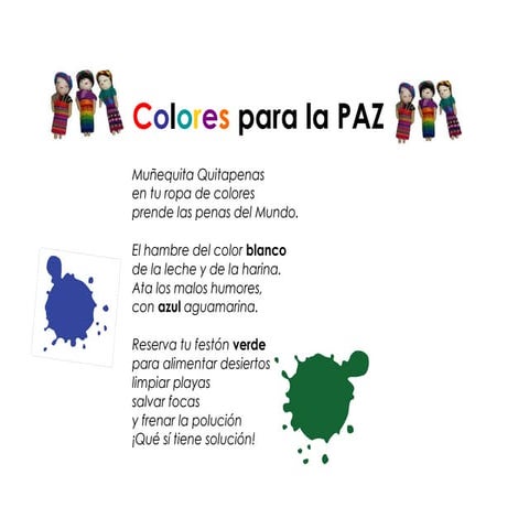 Colores para la paz | PPT