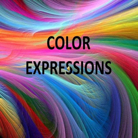 Color expressions | PPT
