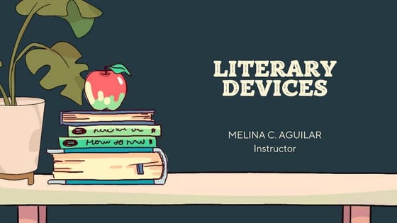 Simile, metaphor, alliteration, assonance, speaker and personification basic literary terms ...