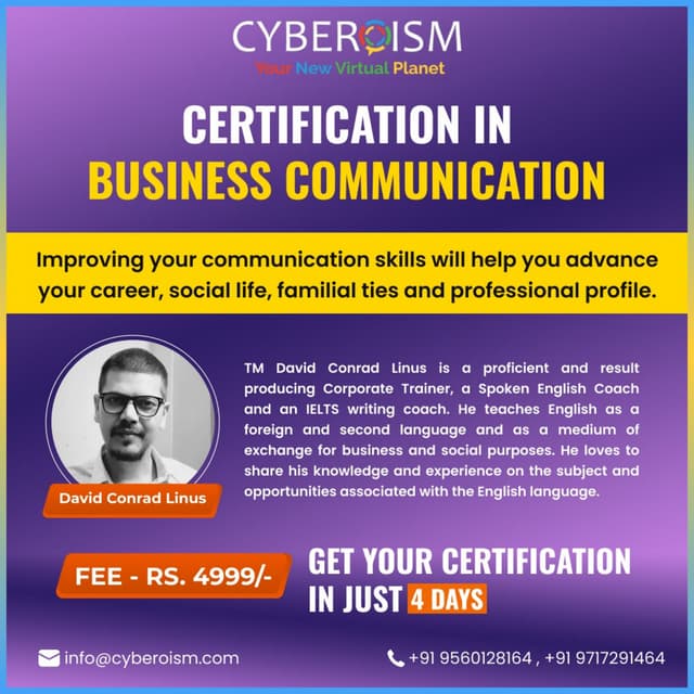 Business Communication Certification | PDF