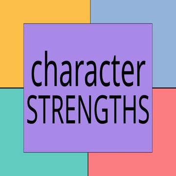 Colorful Character Strengths SEL Presentation.pptx