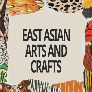 Colorful Craft Creative Project Presentation.Education | PPTX