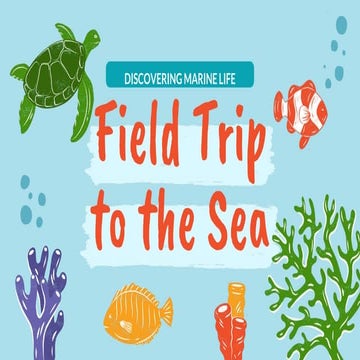 Colorful Marine Illustrative Field Trip to the Sea.pptx