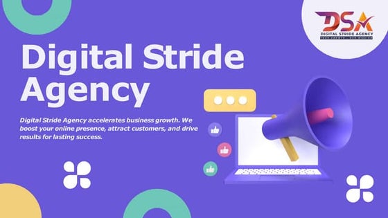 Digital Stride Agency presentations