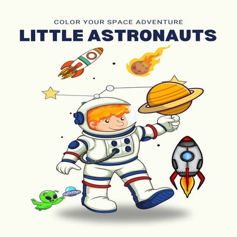 My First Space Adventure: A Coloring Book for Future Astronauts | PDF
