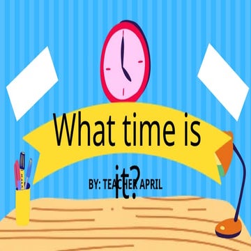 Telling Time Quiz using Analog clock.pptx