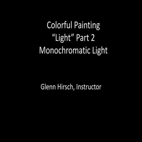 Painting Using a Monochromatic Color Scheme | PPTX