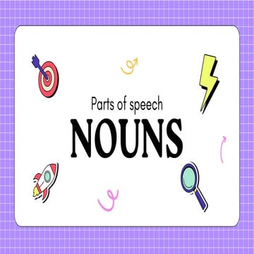 Parts of speech (Noun presentation)pdf.. | PDF