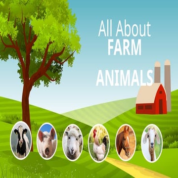 Colorful Realistic Farm Animal Information Presentation.pptx