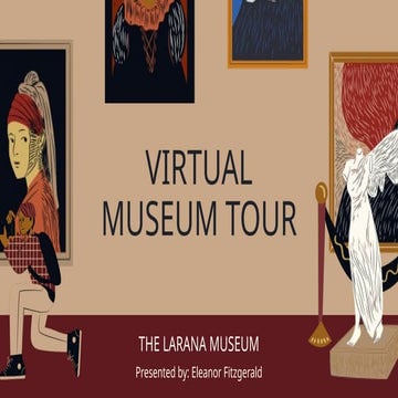 Colorful Vintage Illustrative Virtual Museum Presentation.pptx