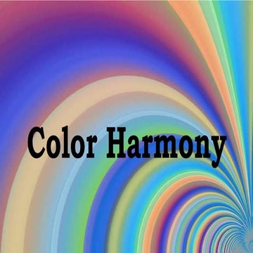 Color Harmony | PPTX