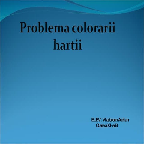 Colorarea Hartilor | PPT