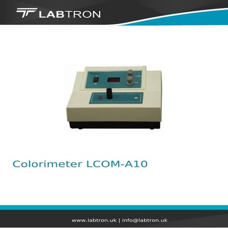 Colorimeter NCC-104.pdf Labnics | PDF