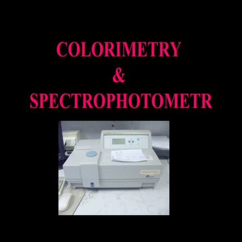 About Colorimeter, principle, parts, uses , diagram , advantages ...