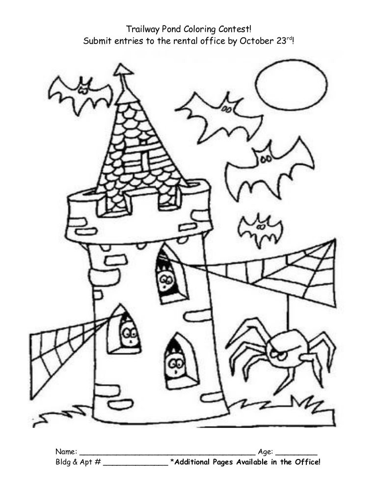 Coloring Contest Coloring Pages