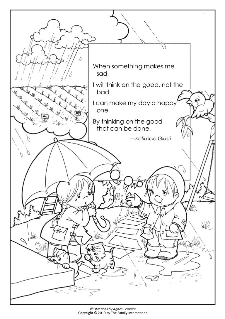 Good Behavior Coloring Pages Coloring Pages