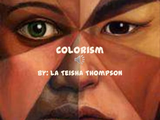 Colorism and global standards of beauty | PPT