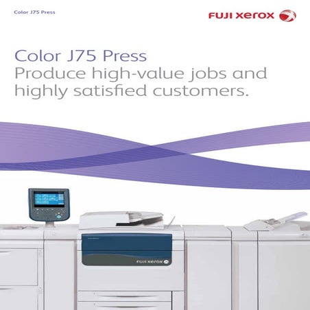 Color J75 press | PDF